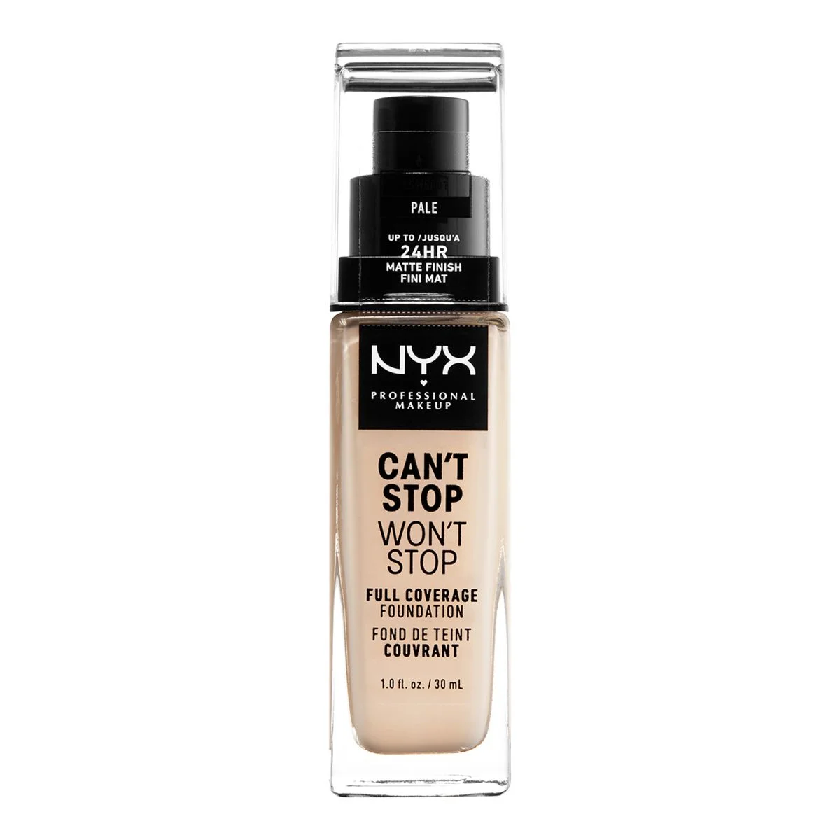 Mat tečni puder 24h NYX Professional Makeup Can’t Stop Won’t Stop CSWSF 30ml