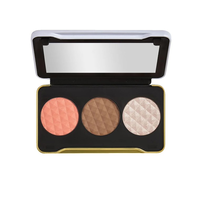 Paleta za konturisanje i hajlajt MAKEUP REVOLUTION Patricia Bright 6.6g