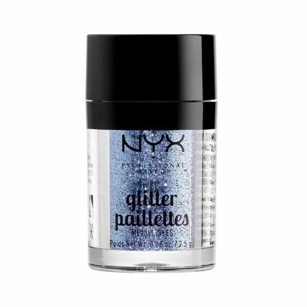 Metalik gliter za lice i telo NYX Professional Makeup Metallic Glitter Paillettes MGLI02 Darkside 2.5g