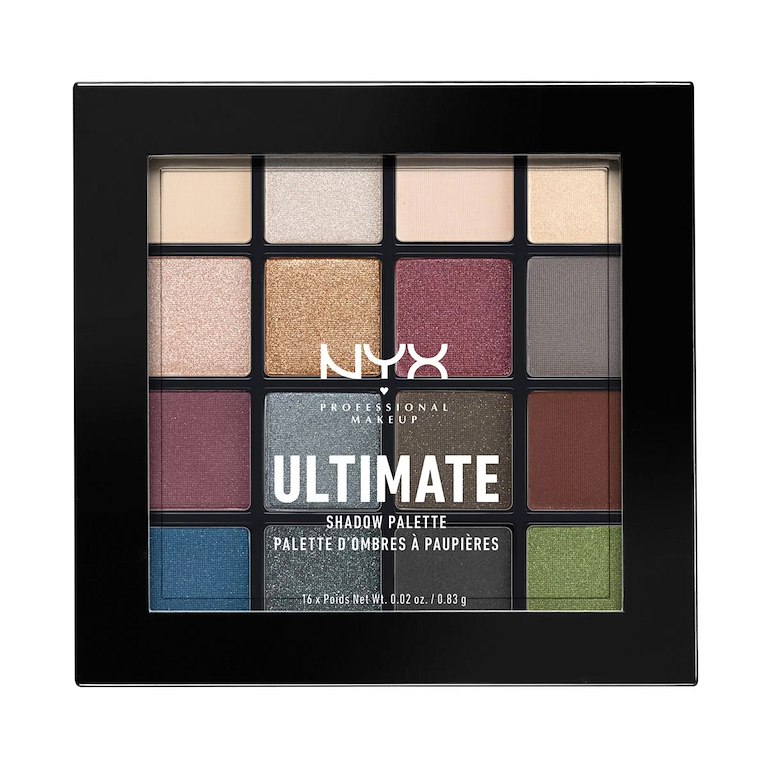Paleta senki i pigmenata NYX Professional Makeup Ultimate USP 13.28 g
