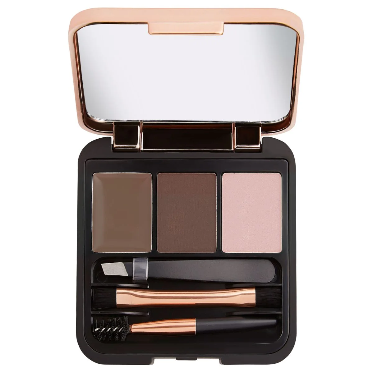 Mini set za definisanje obrva MAKEUP REVOLUTION Brown