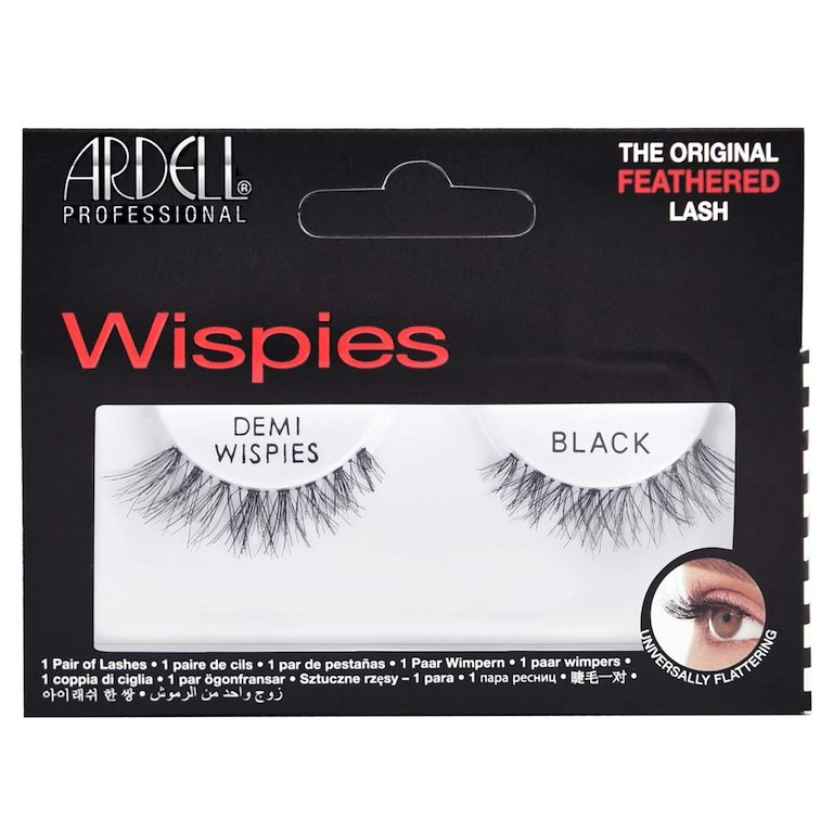 Trepavice na traci ARDELL Demi Wispies Black