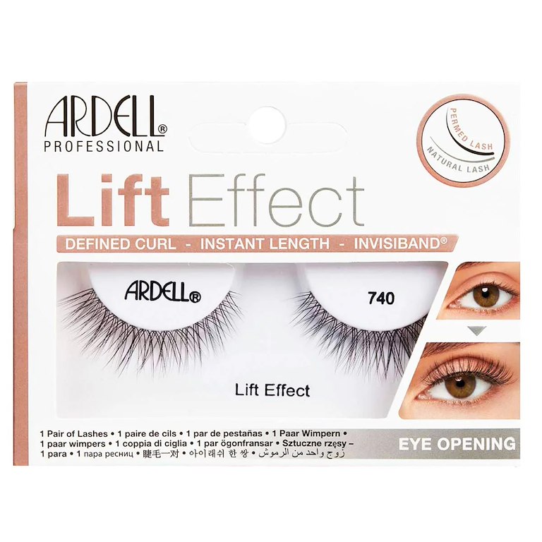 Trepavice na traci ARDELL Lift Effect 740