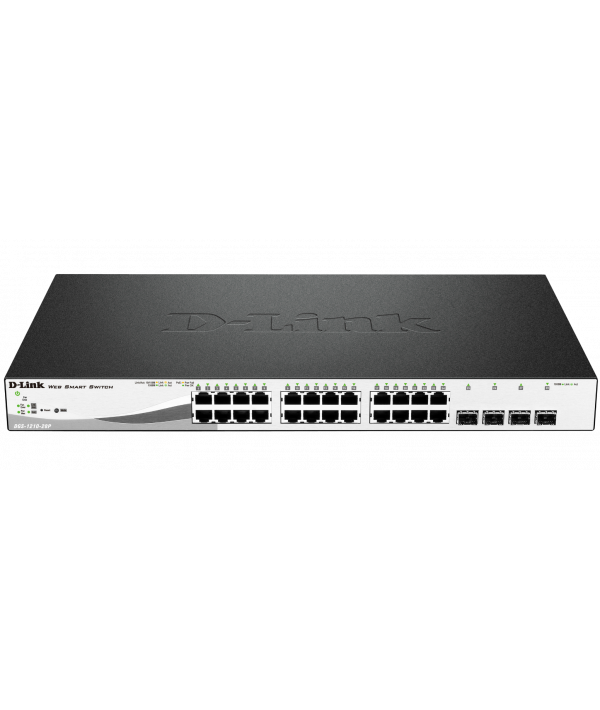 D-Link DGS-1210-28P Gigabit Smart+ PoE Switch