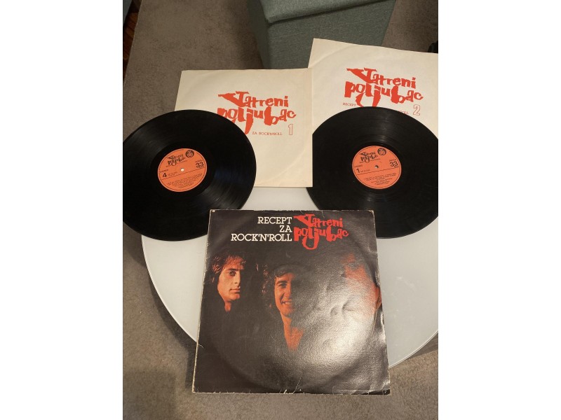 2 X LP VATRENI POLJUBAC - RECEPT ZA ROCK N ROLL