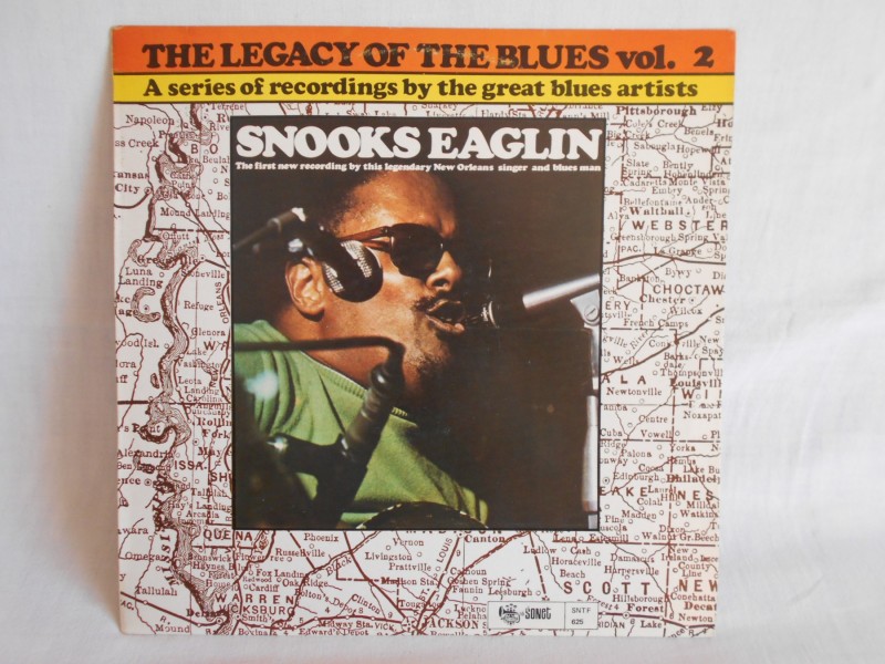 LEGACY OF THE BLUES VOL.2 -SNOOKS EAGLIN!MINT OMOT I LP