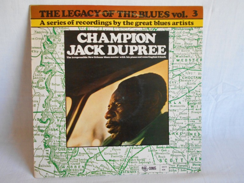 LEGACY OF THE BLUES 3–CHAMPION JACK DUPREE!OMOT5/LP5+!