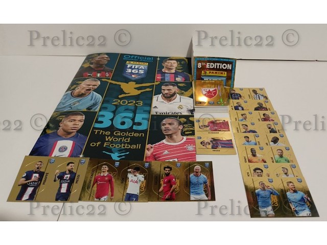 FIFA 365 2023 kompletan set sličica + album