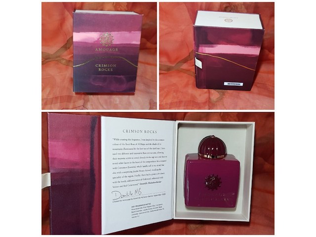 Amouage Crimson Rocks parfem, original