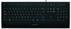 Logitech Corded Keyboard K280e, USB, black