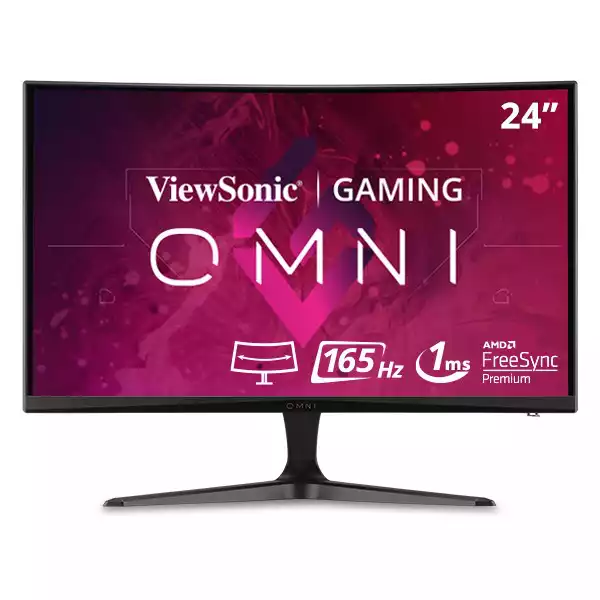 Monitor 24 ViewSonic Omni VX2418C 1920x1080/Full HD/165Hz/1ms/HDMI/DP/Curved Outlet