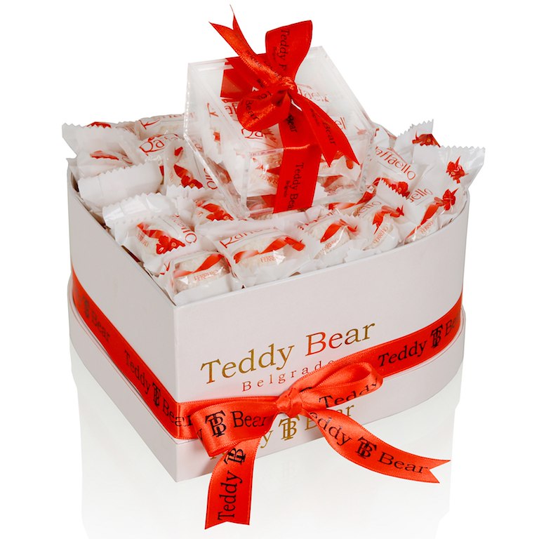 Teddy Bear ® Raffaello Heart box