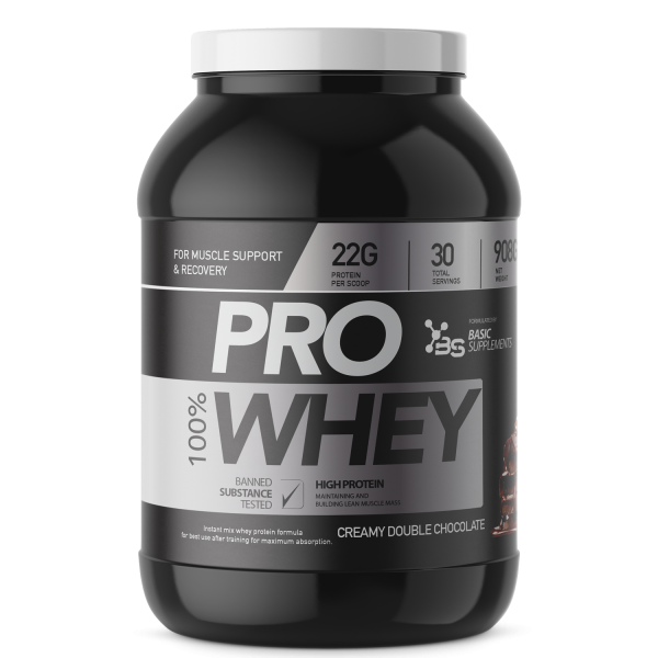 BASIC PRO WHEY 908GR DOUBLE CHOCOLATE