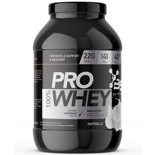 BASIC PRO WHEY 4.3KG RAFFAELLO