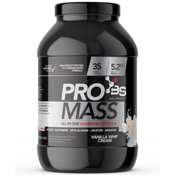 BASIC PRO MASS 5.2KG VANILLA WHIP CREAM