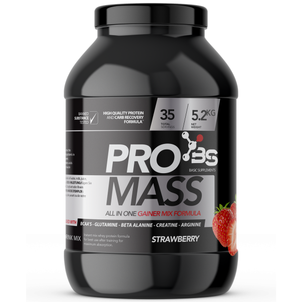 BASIC PRO MASS 5.2KG STRAWBERRY