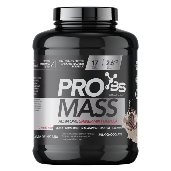 BASIC PRO MASS 2.6KG MILK CHOCOLATE