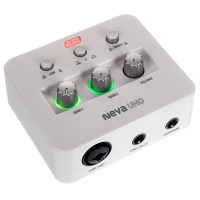 ESI Neva Uno | 2-channel Usb Audio Interface With Usb-c 3.1 Connection