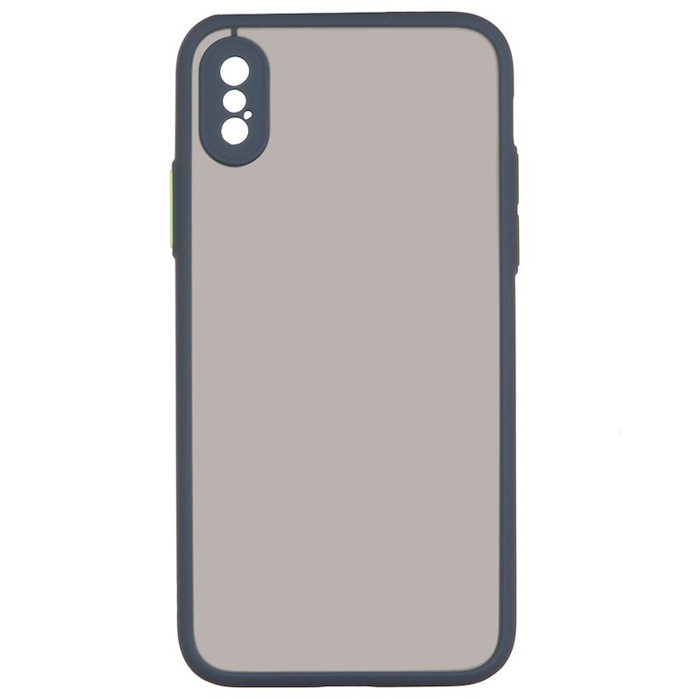 TPU BORDER za iPhone XS Max (6.5") plava