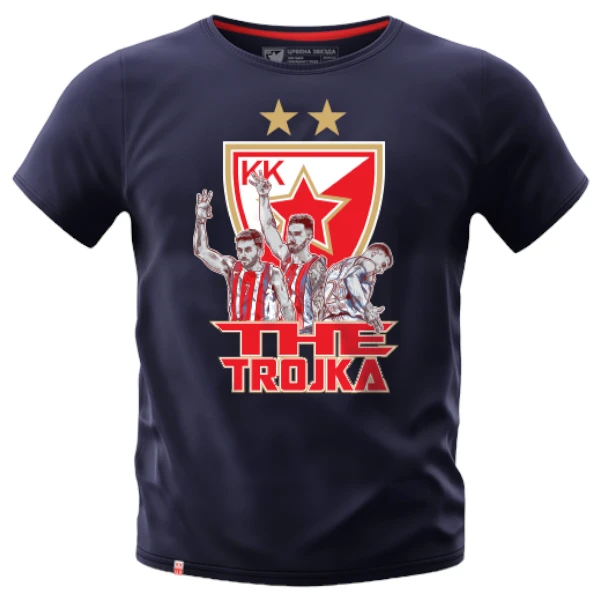 KK CRVENA ZVEZDA MAJICA THE TROJKA – TEGET