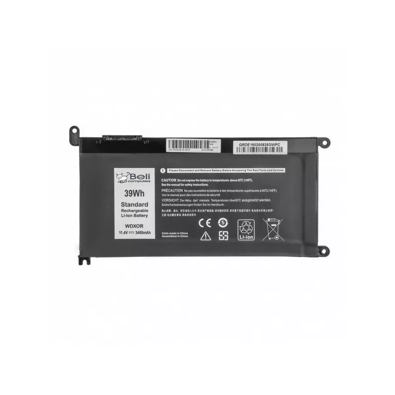 Baterija za Laptop Dell Inspiron WDX0R,P66F001, 13-5378, 14-7460, 15-5567, 15-5568, 15-7560, 17-5770