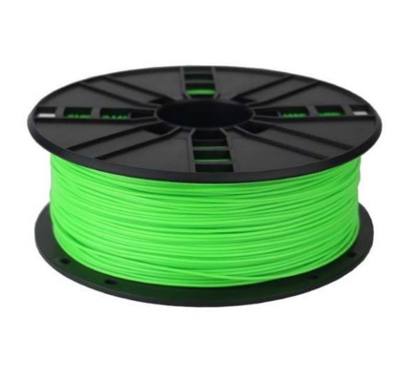 GEMBIRD - 3DP-PLA1.75-01-FG PLA Filament za 3D stampac 1.75mm, kotur 1KG Fluorescent Green