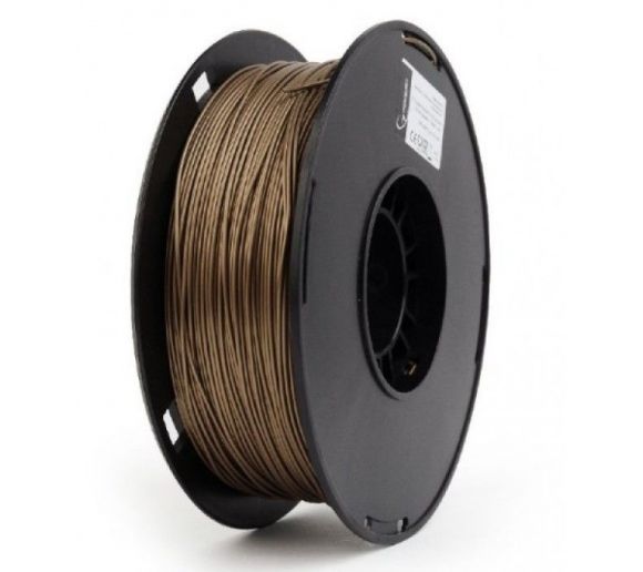 GEMBIRD - 3DP-PLA+1.75-02-GL PLA-PLUS Filament za 3D stampac 1,75mm kotur 1KG GOLD Metal