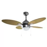 Plafonski ventilator sa svetlom sa četiri elise 107 cm