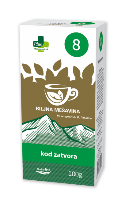 Biljna mešavina 8 – čaj kod zatvora 100g