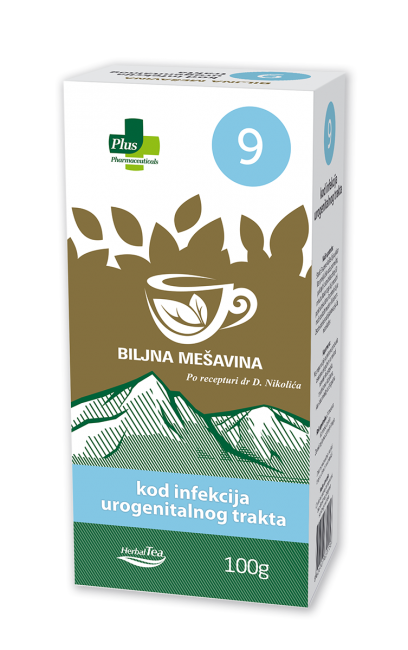 Biljna mešavina 9 – čaj kod urinarnih infekcija