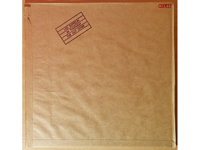 LP LED ZEPPELIN - In Through (1980) 1. press, NOVA !!!