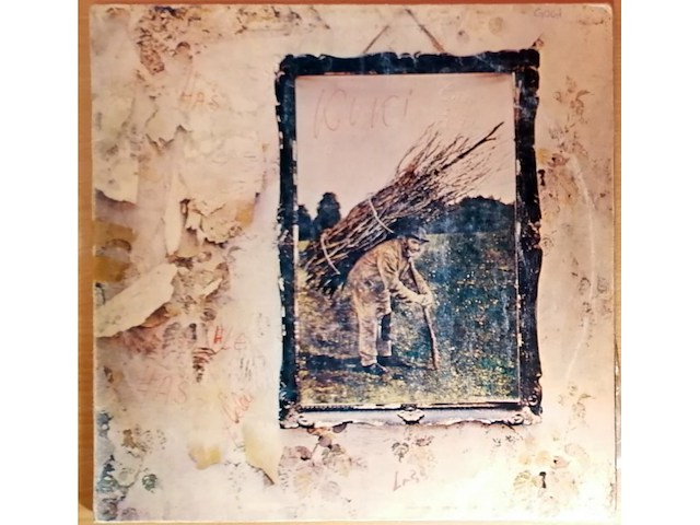 LP LED ZEPPELIN - IV album (1981) 1. pressing, G+/VG-