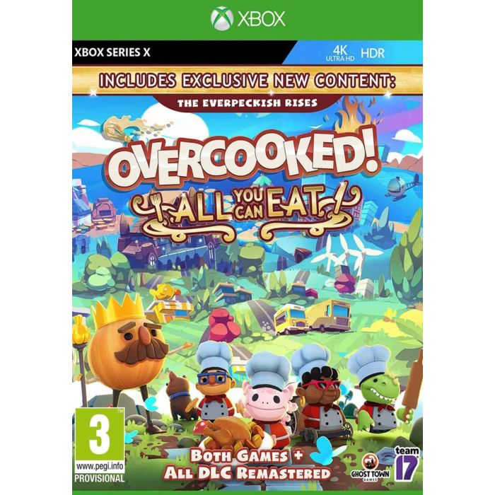 XBOX S/X Overcooked All You Can Eat