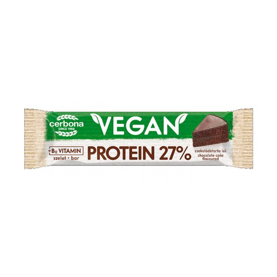 Vegan protein bar bez glutena sa ukusom čokoladne torte