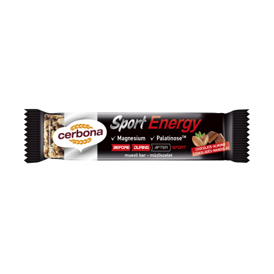 Sport Energy musli bar sa čokoladom i bademom