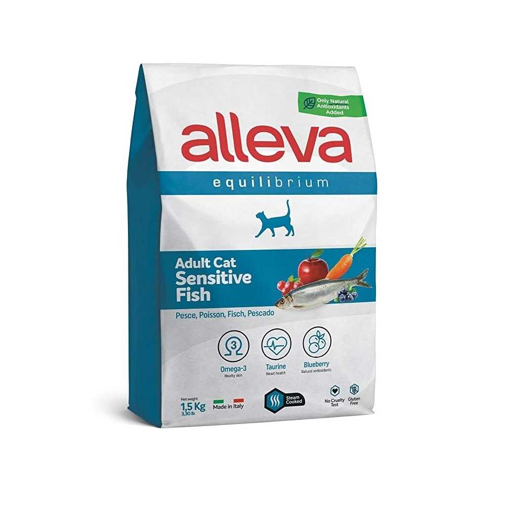 Alleva hrana za mačke EQUILIBRIUM SENSITIVE Adult - riba 1.5kg