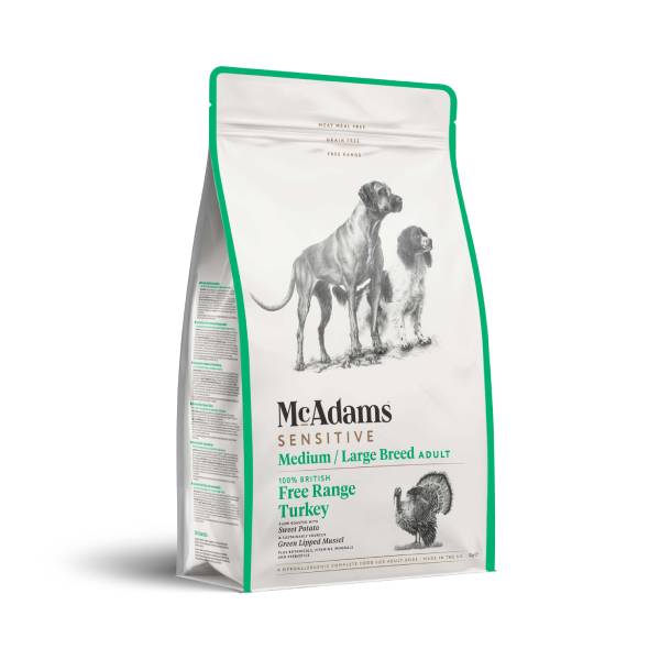 McAdams Turkey Sensitve Medium/Large Breed - 2 kg