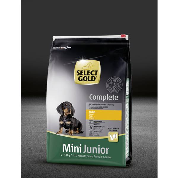 Select Gold Dog Junior Complete Mini piletina - 1 kg