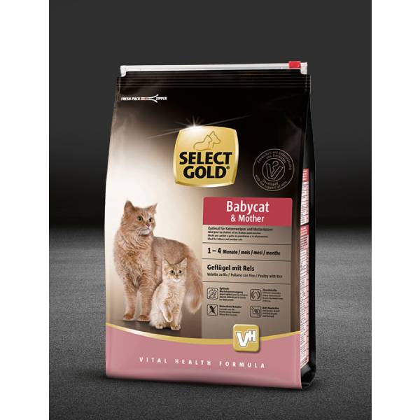 Select Gold Cat Babycat & Mother zivina - 400 g