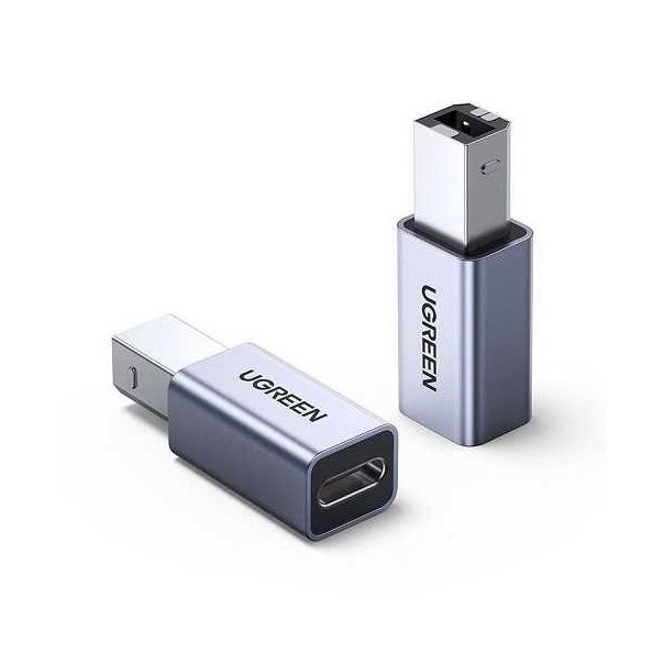 UGREEN adapter USB 2.0 USB-C/F na USB 2.0 B/M a US382