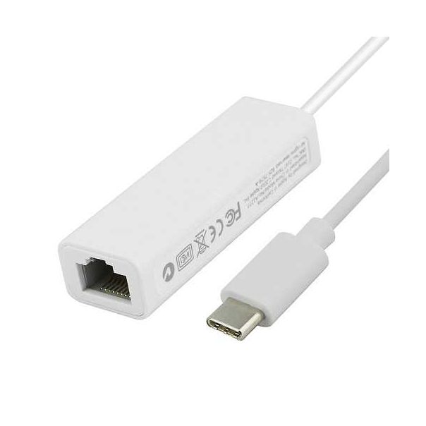 Mrežni adapter USB-C na RJ45, beli
