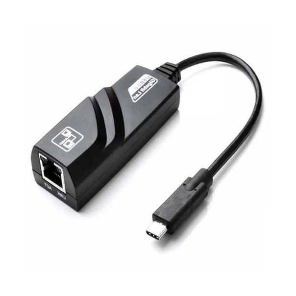 Mrežni adapter USB-C na RJ45, crni