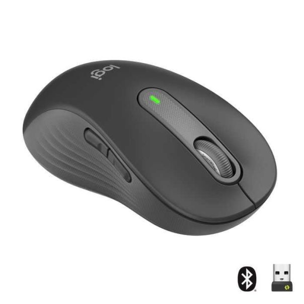 LOGITECH Bežični miš M650 L za levoruke, sivi