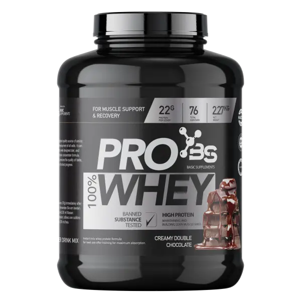 Pro Whey 100% 2.27kg – Basic Supplements