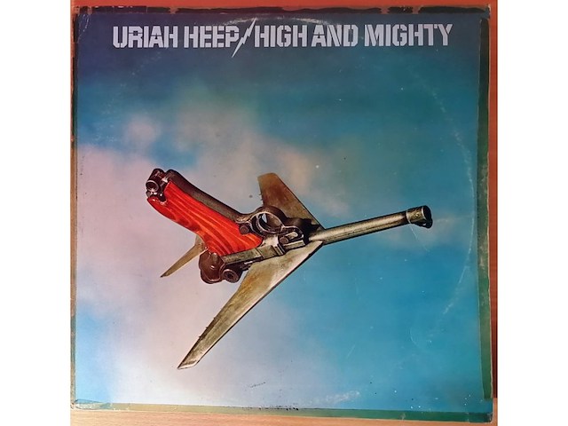 LP URIAH HEEP - High And Mighty (1976) 4. press, NM/VG