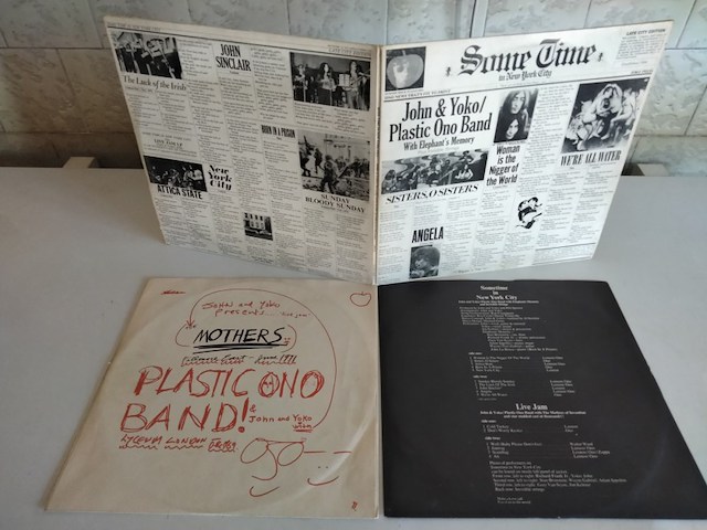 JOHN LENNON LIVE in NEW YORK  2 X LP MINT
