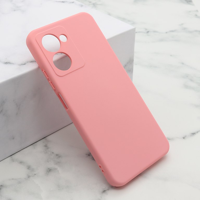 Futrola Soft Silicone za Realme C33 roze