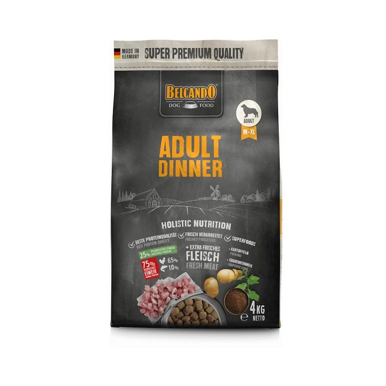 Belcando Dog Adult M&L Dinner 4KG