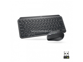 Logitech MX Keys Mini Combo (920-011061) bežični komplet tastatura+miš 4000dpi grafit