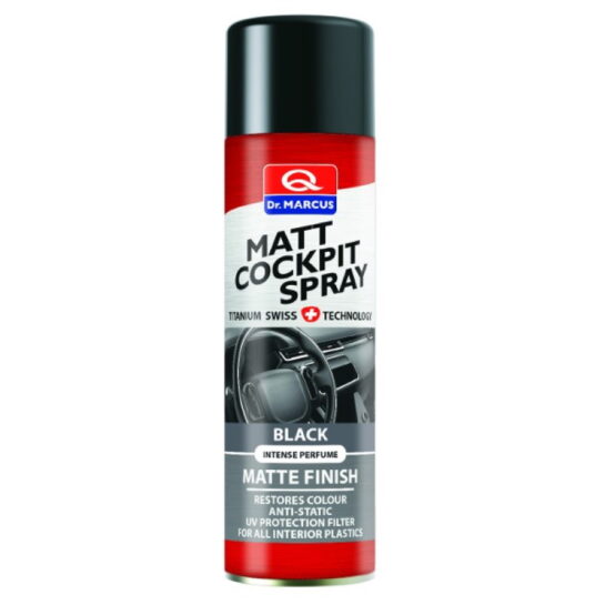 Kokpit sprej Mat, Black 500 ml – Carmotion DM695